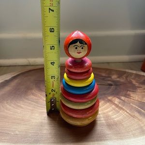 Toys | Vintage Wooden Stacking Childrens Toy | Poshmark